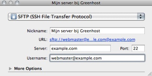 Greenhost - SFTP file management